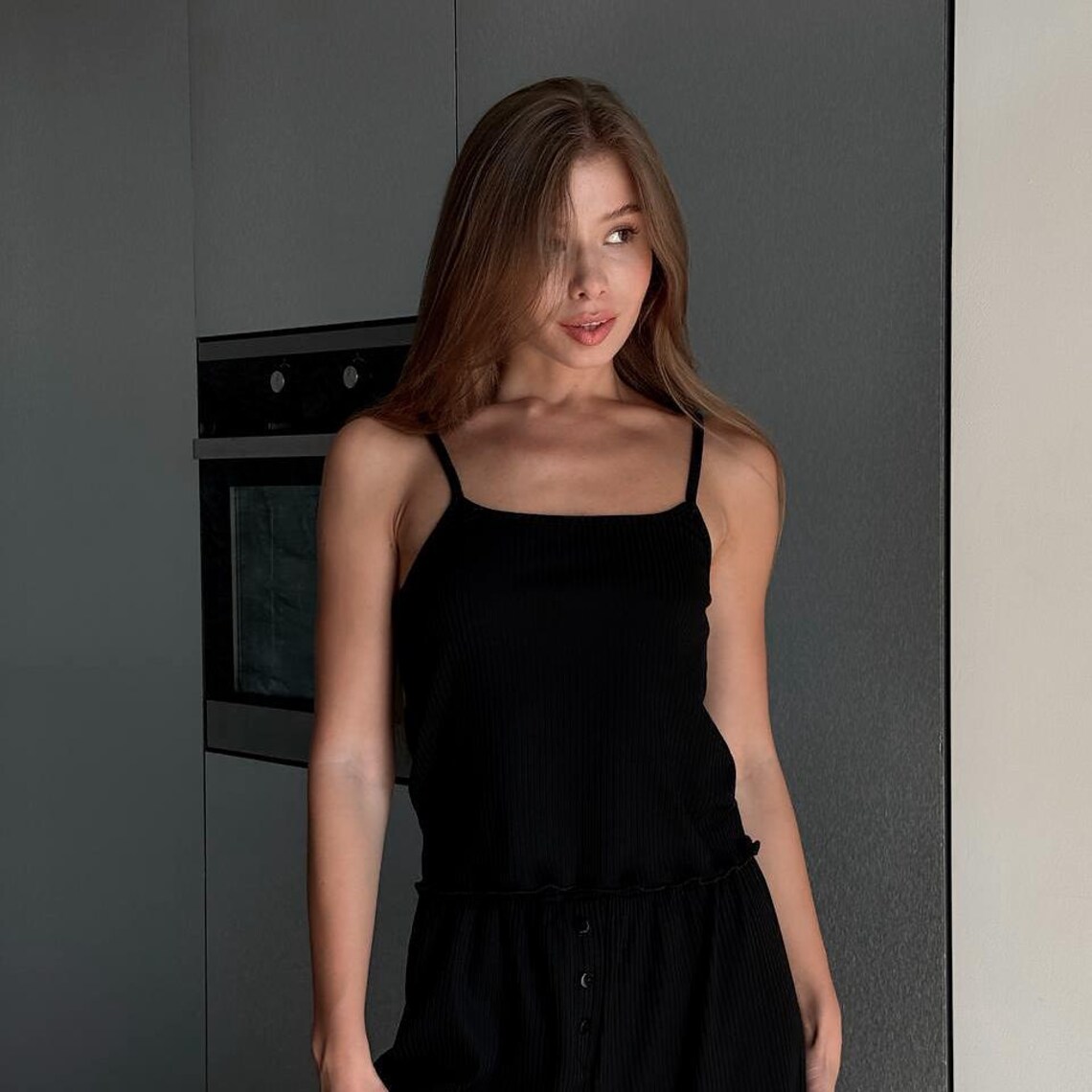 Ribbed Pajama Set, Sleepwear Set, Ribbed Sleepwear, Top, Cardigan ...