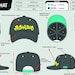 Trucker Hat Techpack Mockup | Trucker Cap Techpack Template | Base Ball ...