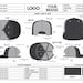 A Hat and Cap With Tech Pack With Mockup for Manufacturer | Trucker Hat ...