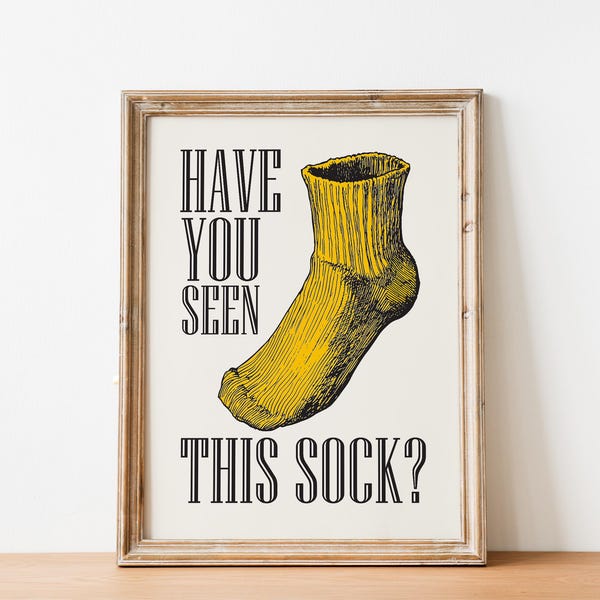 Lost Socks - Etsy