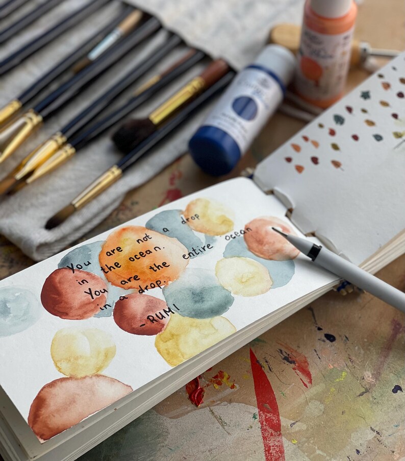 Untraditional Handmade Sketchbook for Mixed Media - Etsy