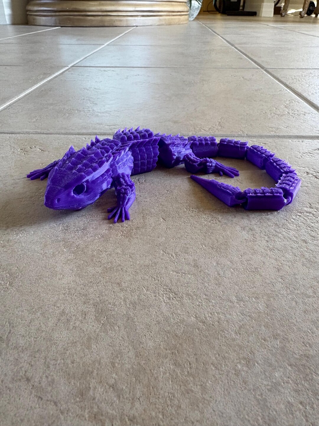 3D Printed Lizard Dragon - Etsy