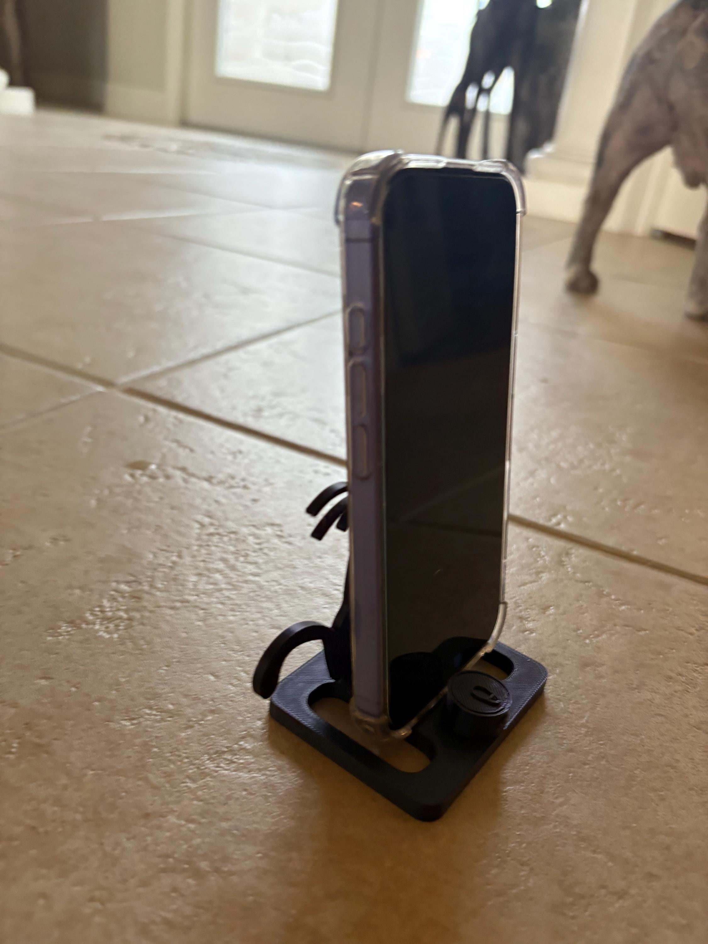 3D Printed Cat Phone Stand - Etsy
