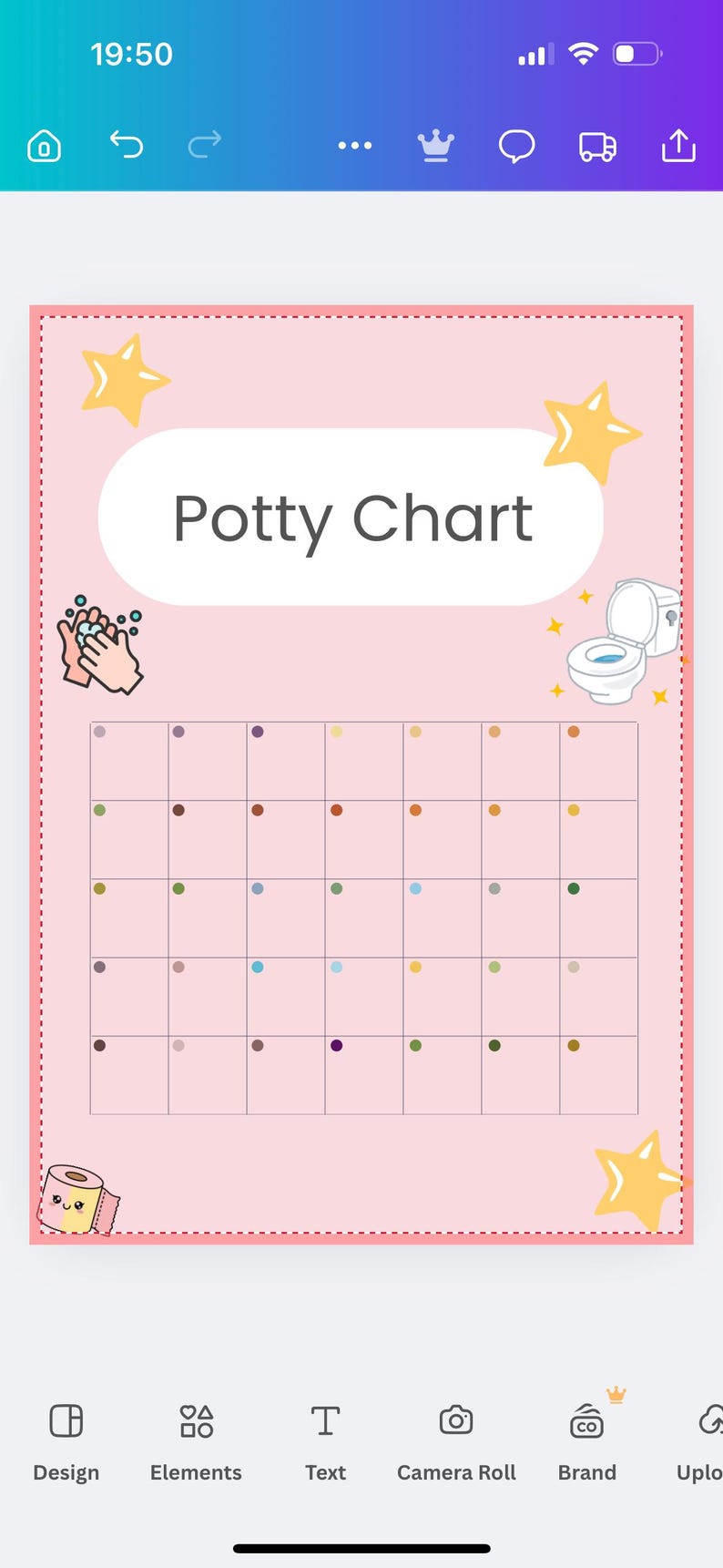 Potty Training Chart Printable | Toddler Toilet Reward Chart | Kids ...