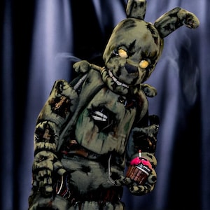 Springtrap Cosplay Suit - Komplett selbst angefertigt mit Glühenden FX ...