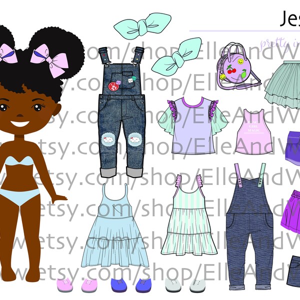 Dress up Activity Book - Etsy