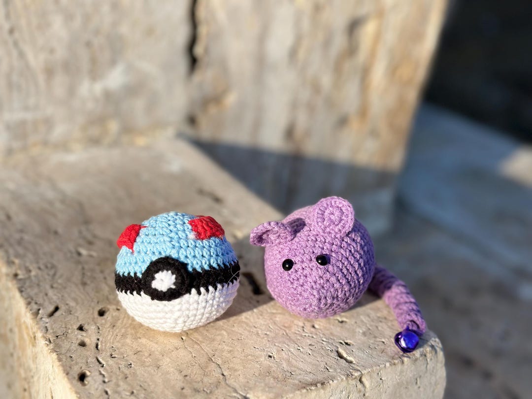 Colorful Mouse and Poke Ball Toy Pack for Cat - Etsy