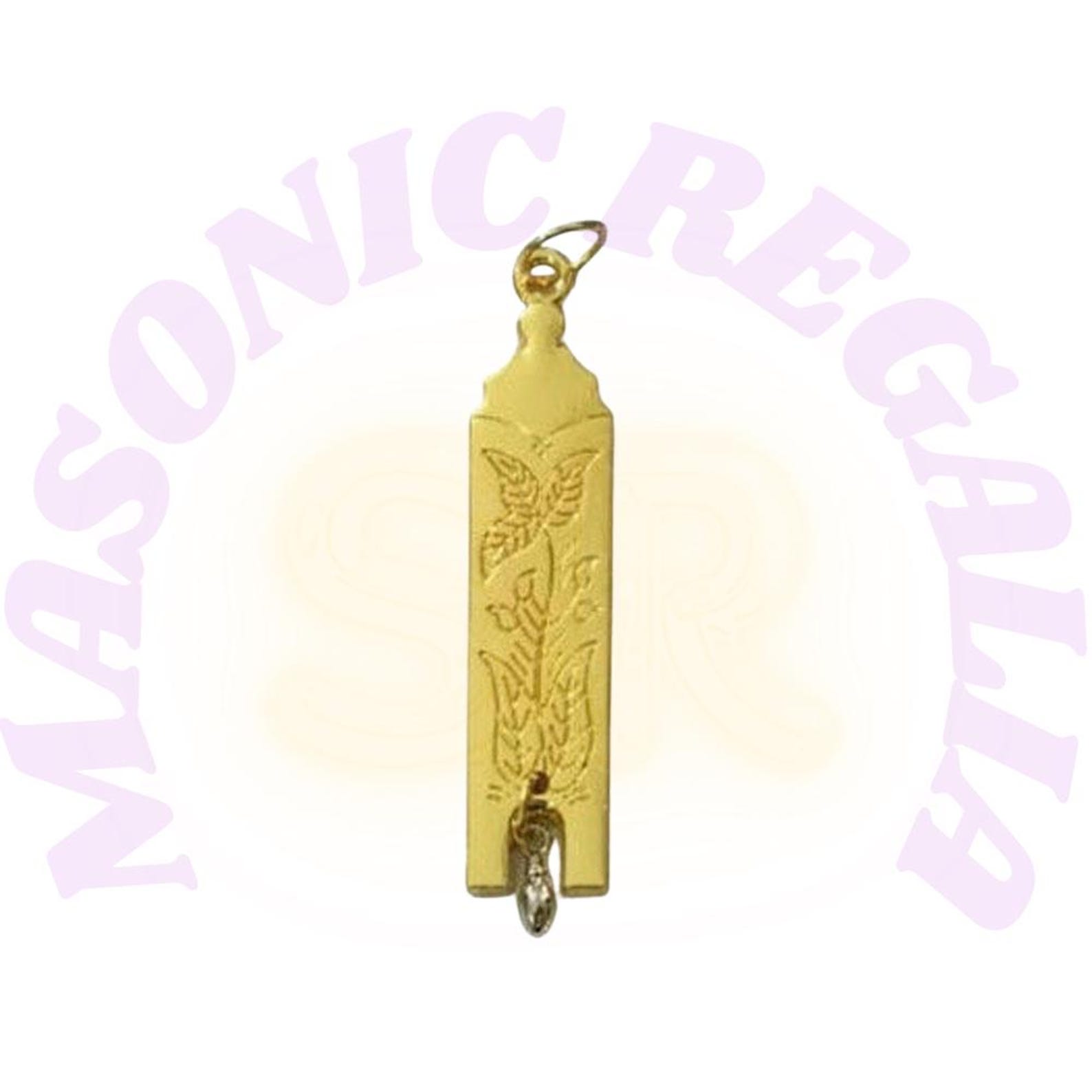 Masonic Regalia Blue Lodge Gold Plated Officers Emblems, Metal Jewels ...