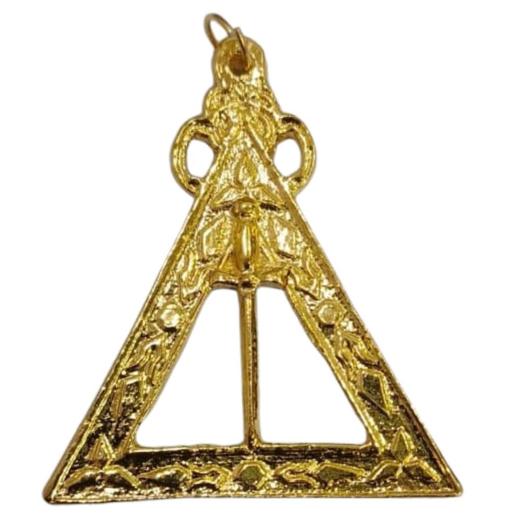 First Veil Royal Arch Masonic Officer Jewel Gold Plated Sword Trowel ...