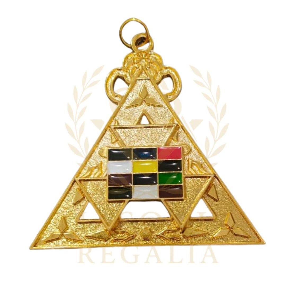 Past High Priest Collar Jewel Royal Arch Masonic Officer Regalia Gold ...