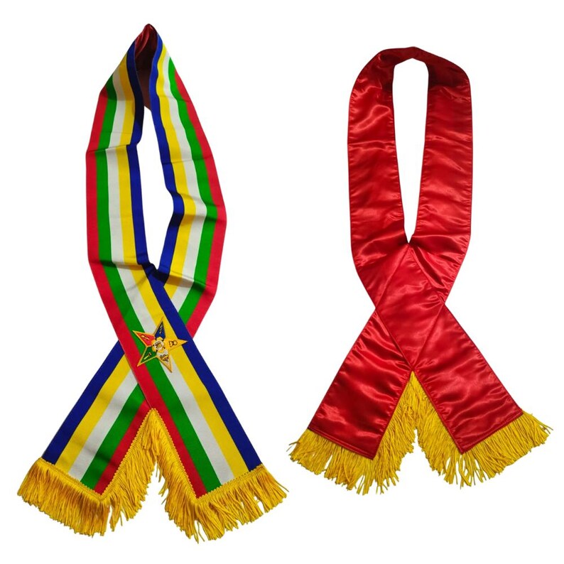 Order of the Eastern Star Regalia Set: Wool Fez, Sash, Case & Bag - Etsy