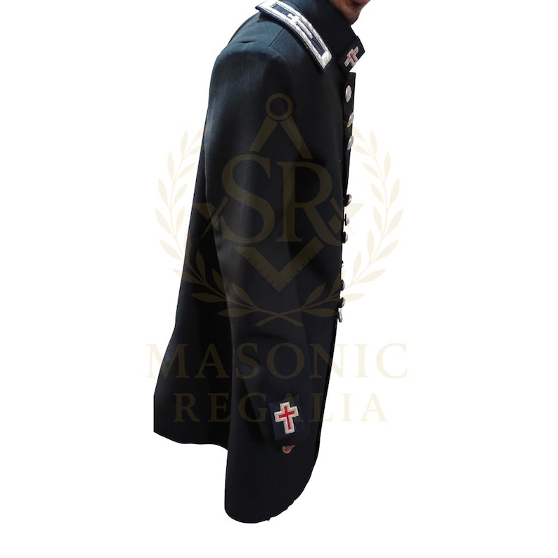 Masonic Regalia Knight Templar Sir Knights Ceremonial Coat, Hand ...