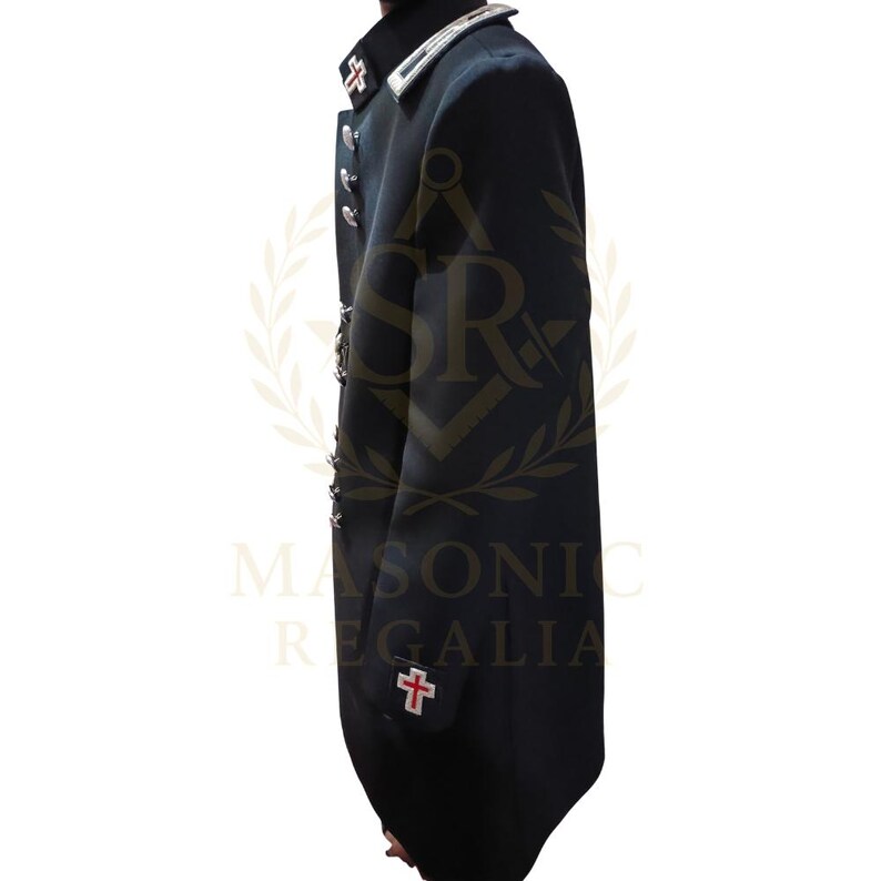 Masonic Regalia Knight Templar Sir Knights Ceremonial Coat, Hand ...