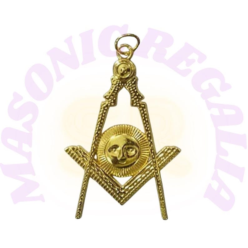 Masonic Regalia Blue Lodge Gold Plated Officers Emblems, Metal Jewels ...
