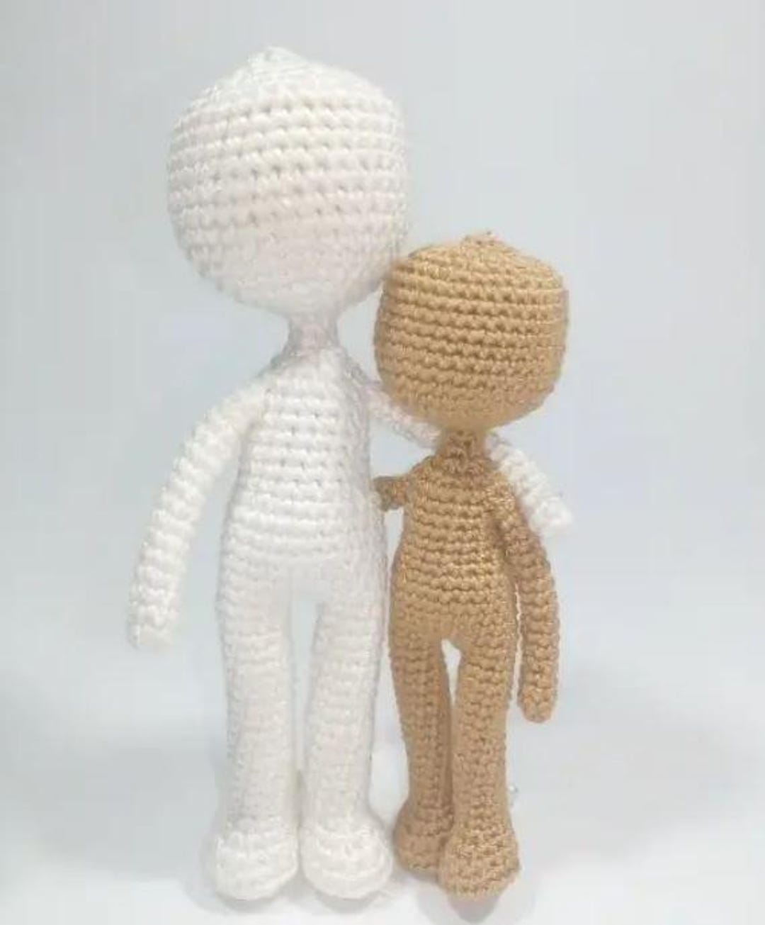 Mini Human Body Crochet Pattern, Amigurumi Crochet Pattern, No Sew ...