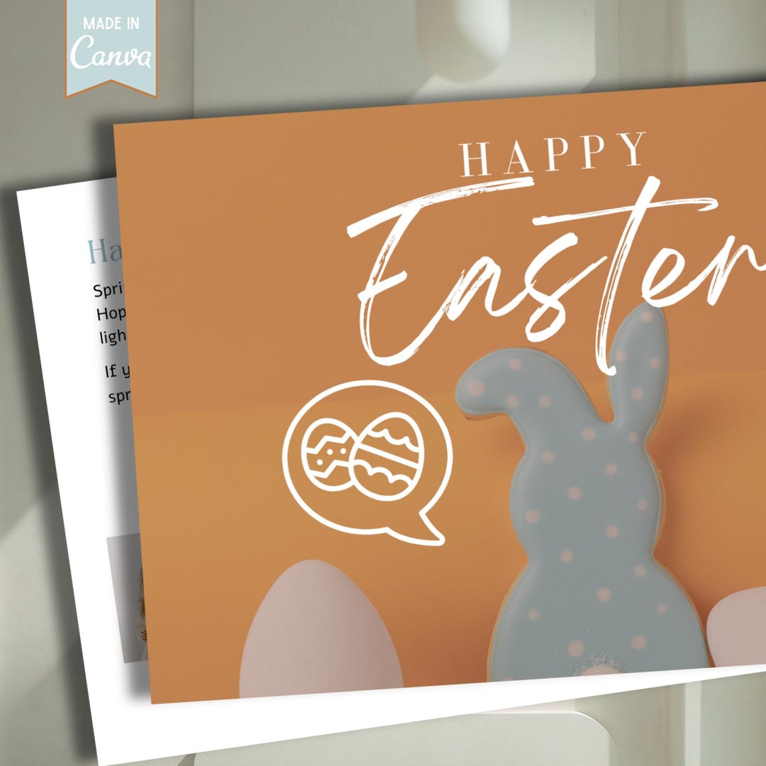 Real Estate Easter Postcard | Happy Easter Postcard | Spring Easter ...