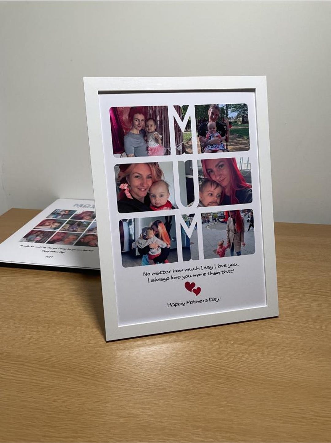 Mother's Day A4 SIZE Photo Frames - Psst! Just a Reminder Mother's Day ...