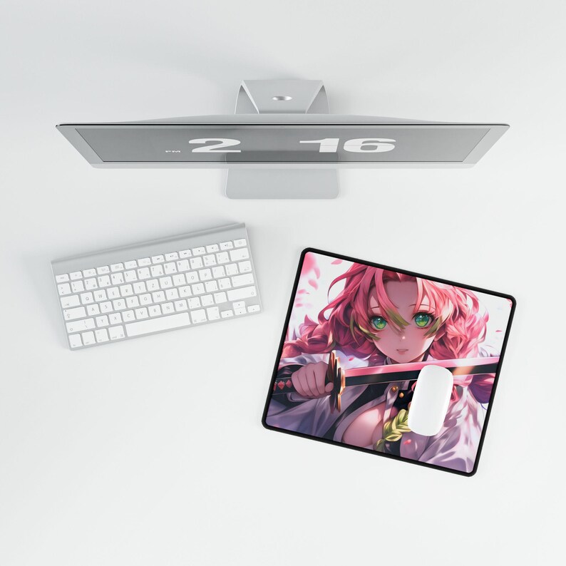 Mitsuri Kanroji Mousepad, Demon Slayer Mouse Pad, Anime Desk Mat ...