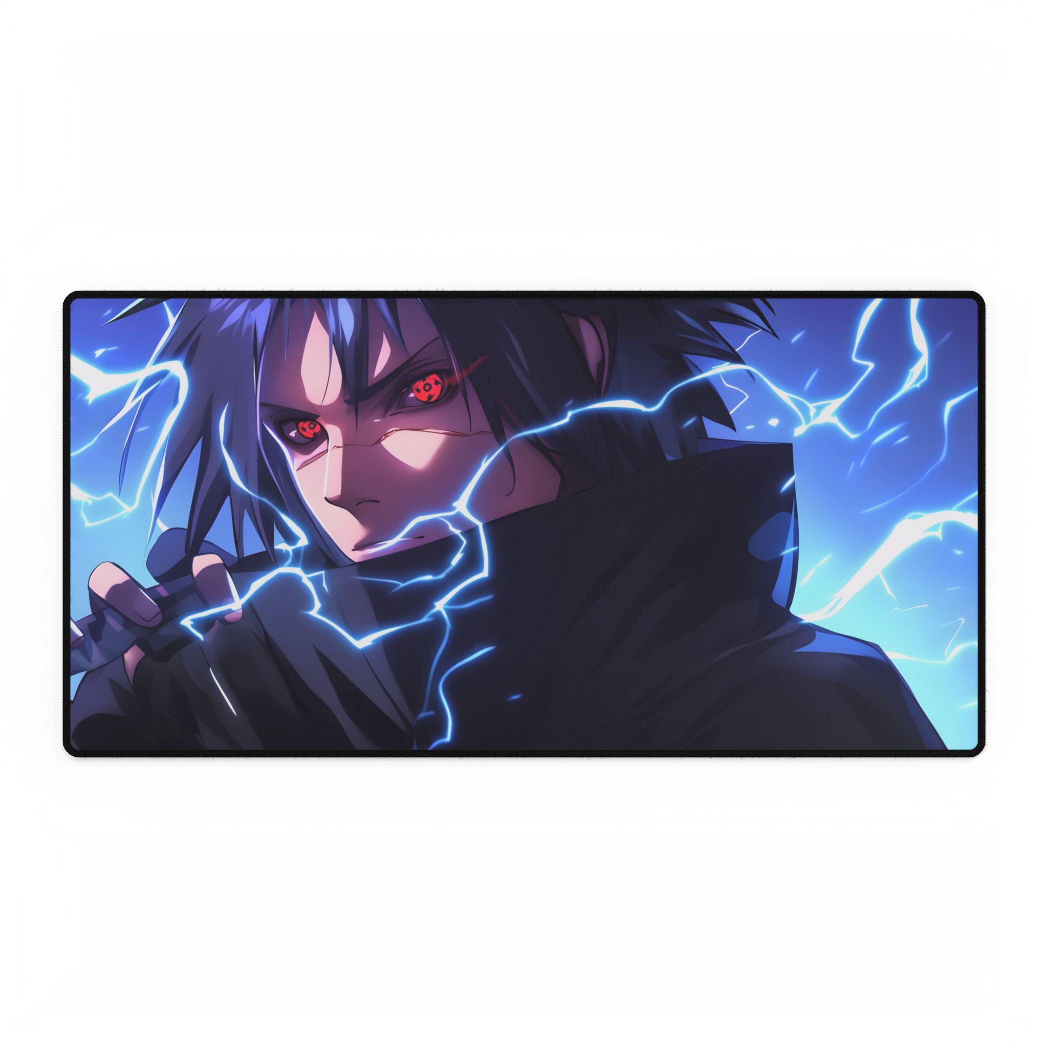 Sasuke Uchiha Mouse Pad, Naruto & Sasuke Desk Mat, Anime Gaming ...