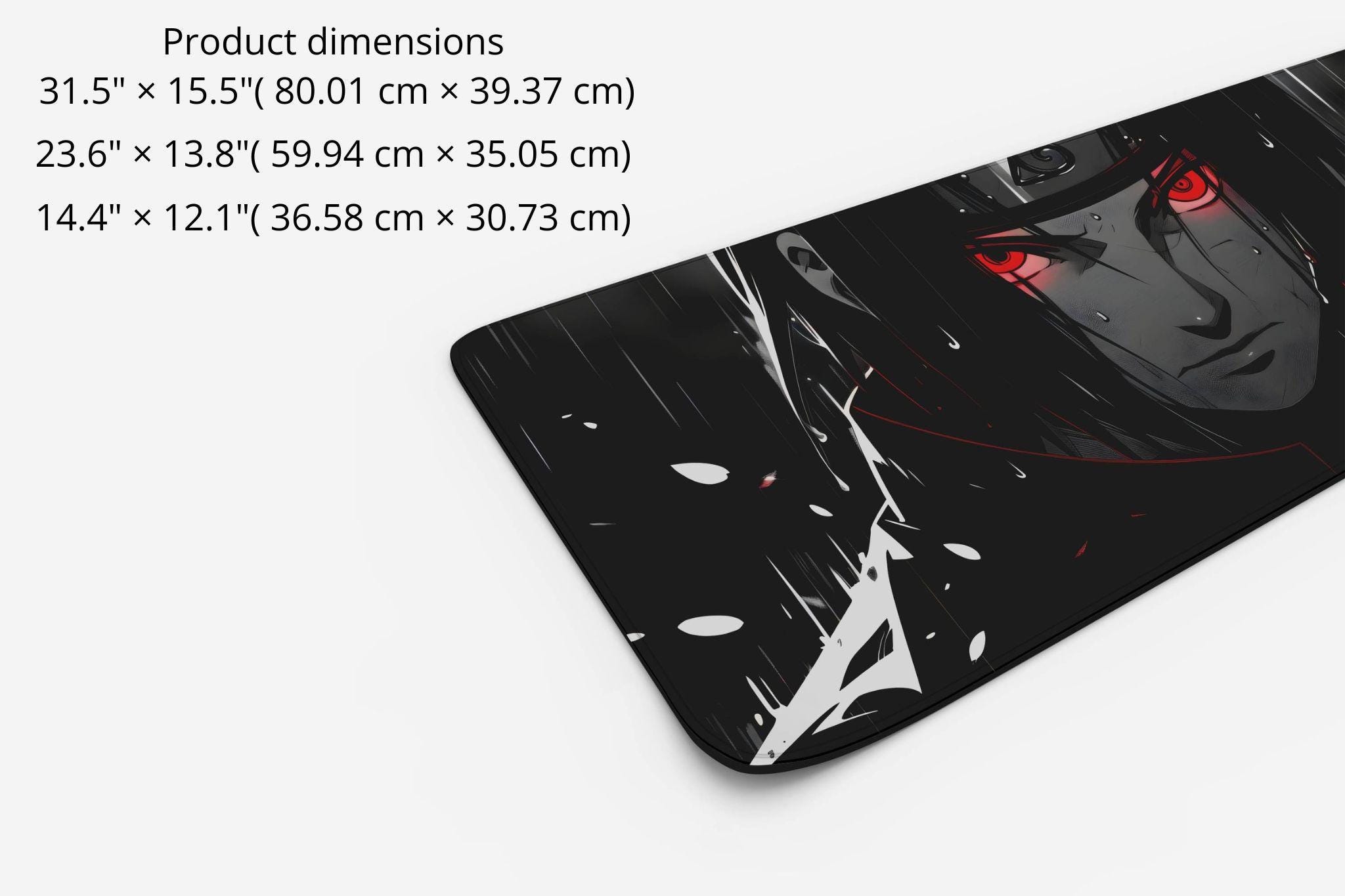 Itachi Uchiha Mousepad, Itachi Gaming Mouse Pad, Itachi Desk Mat ...