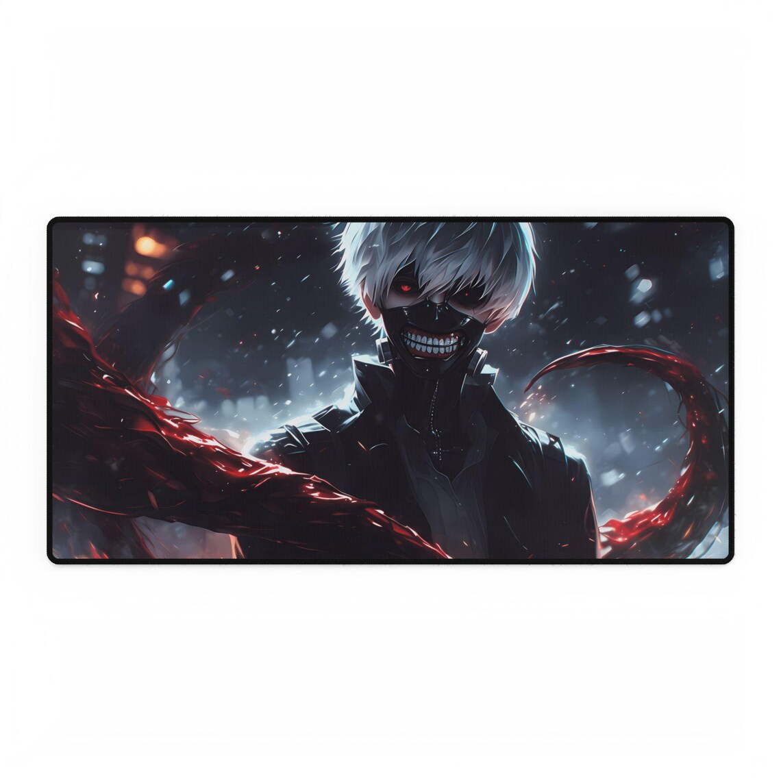 Tokyo Ghoul Mousepad: Ken Kaneki Anime Desk Mat - Etsy