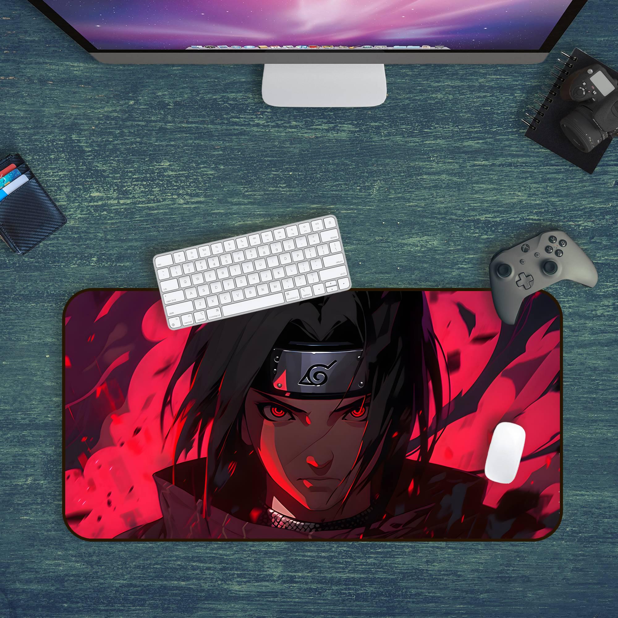 Itachi Uchiha Mouse Pad, Itachi Uchiha Anime Desk Mat, Itachi Uchiha ...