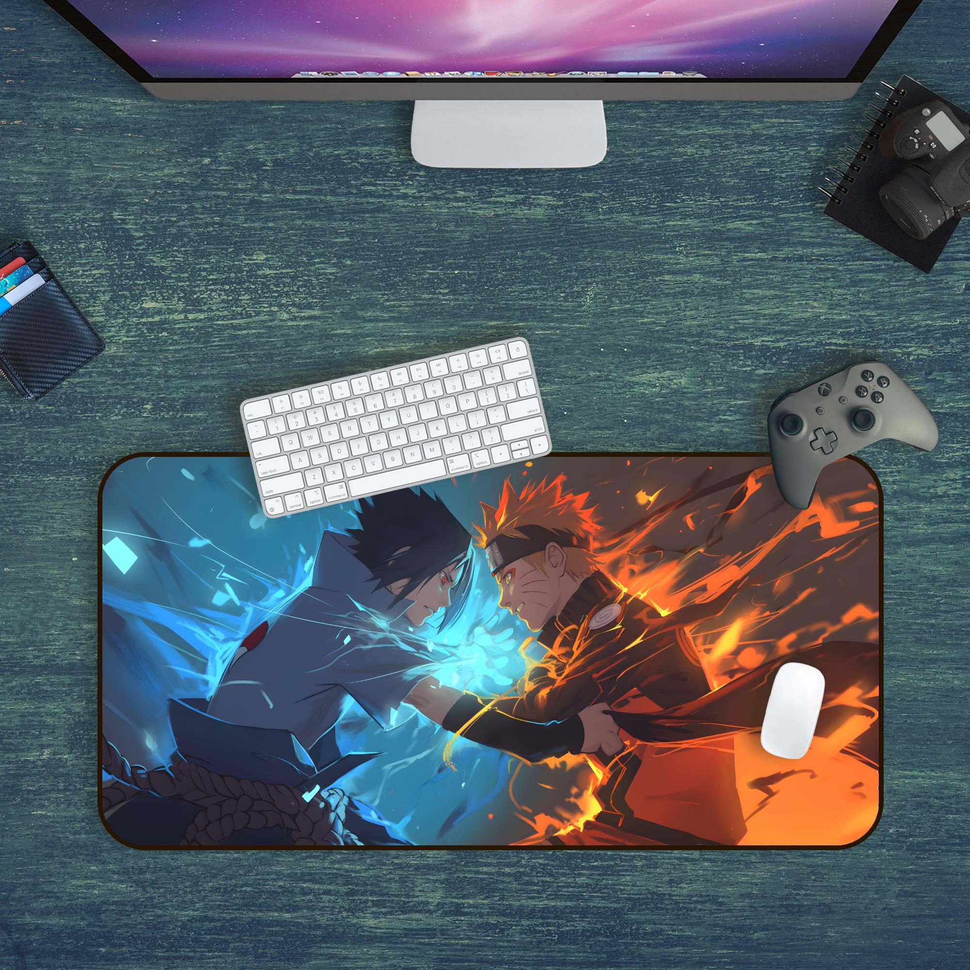 Naruto Uzumaki Sasuke Mouse Pad, Naruto Uzumaki Sasuke Desk Mat, Naruto ...