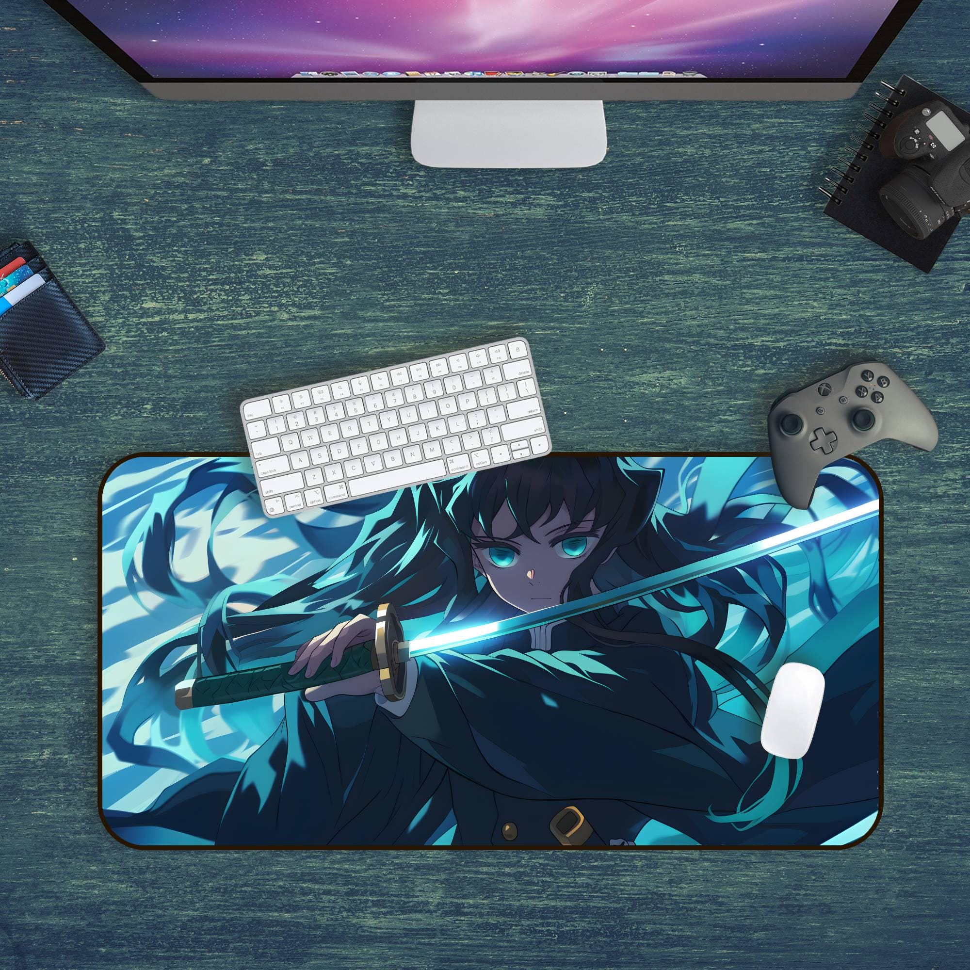 Muichiro Tokito Mouse Pad, Demon Slayer Muichiro Tokito Desk Mat, Anime ...