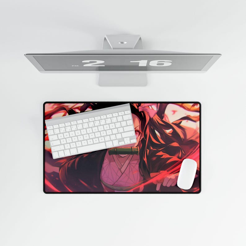 Nezuko Kamado Mousepad, Demon Slayer Desk Mat, Nezuko Kamado Gaming Pad ...