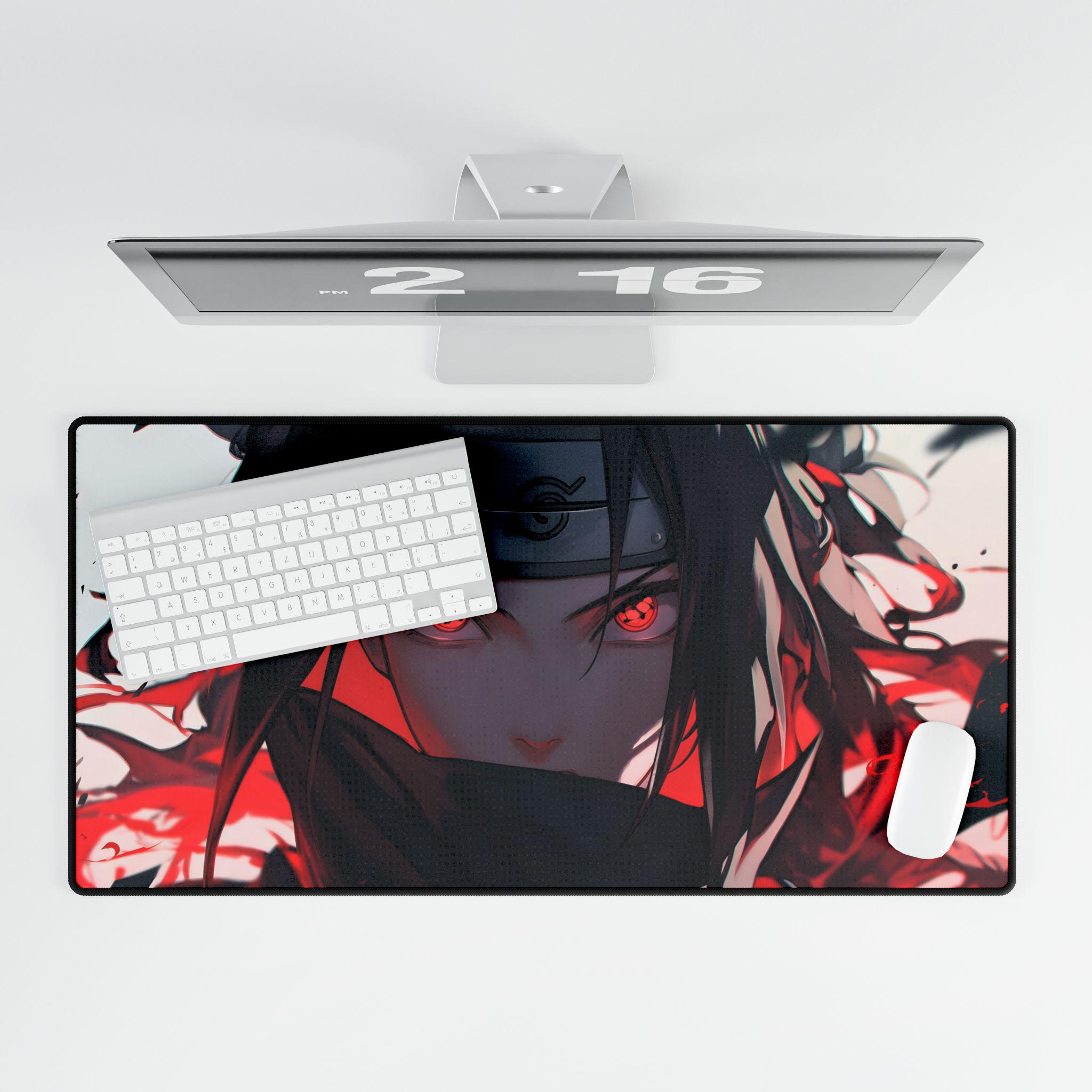 Itachi Uchiha Mouse Pad, Itachi Gaming Mousepad, Non-slip Desk Mat ...