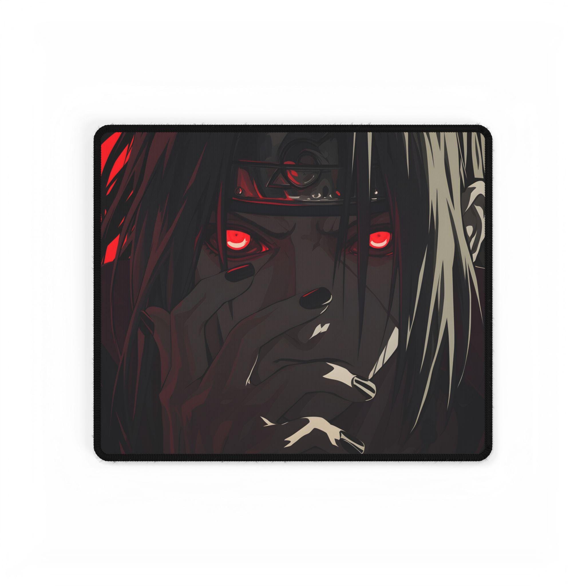 Itachi Uchiha Mouse Pad, Itachi Gaming Mousepad, Itachi Desk Mat, Anime ...
