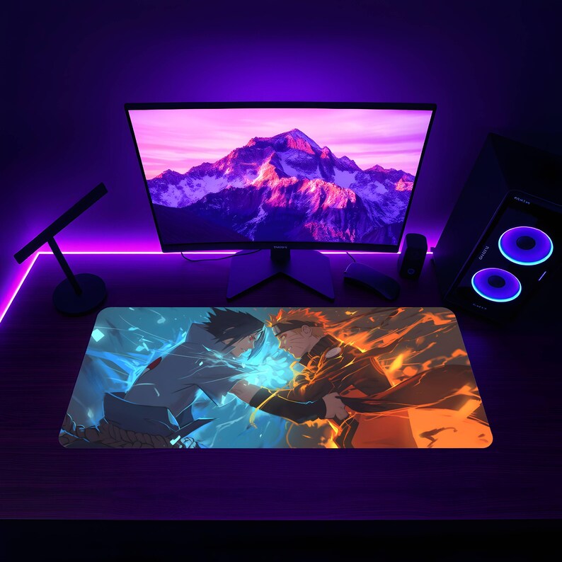 Naruto Uzumaki Sasuke Mouse Pad, Naruto Uzumaki Sasuke Desk Mat, Naruto ...