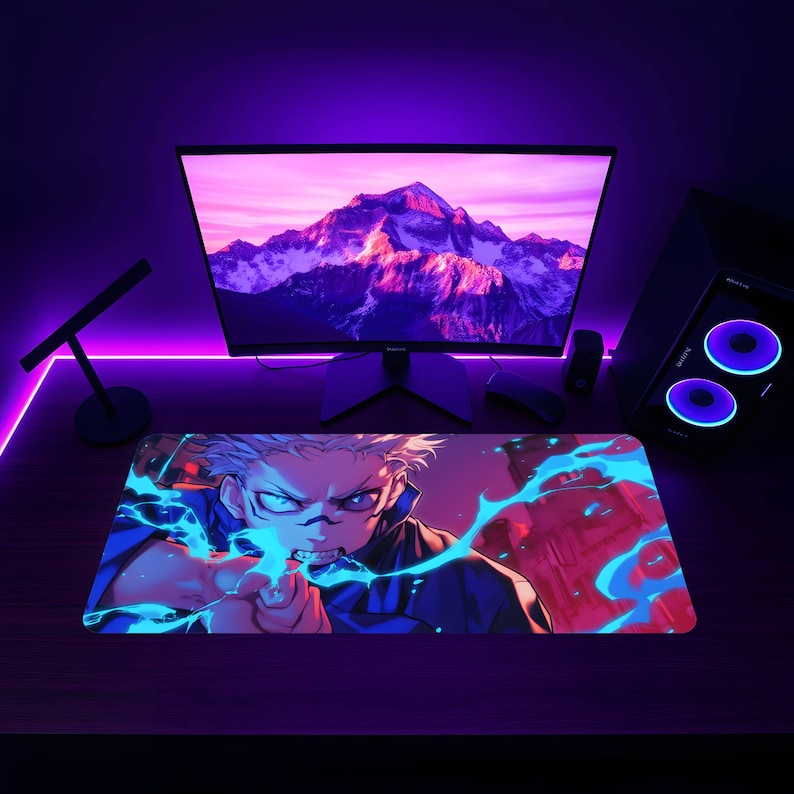 Gojo Satoru Mousepad, Gojo Anime Desk Mat, Gojo Satoru Gaming Mouse Pad ...