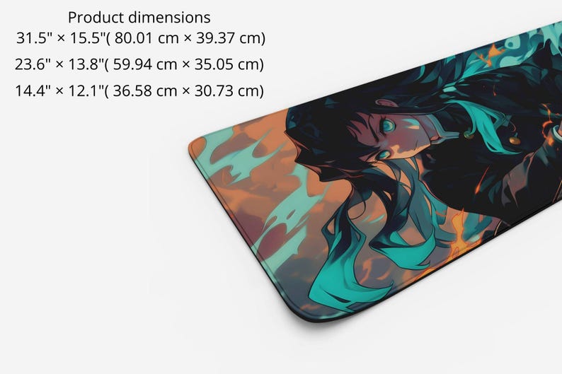 Muichiro Tokito Mouse Pad, Demon Slayer Muichiro Tokito Desk Mat, Anime ...