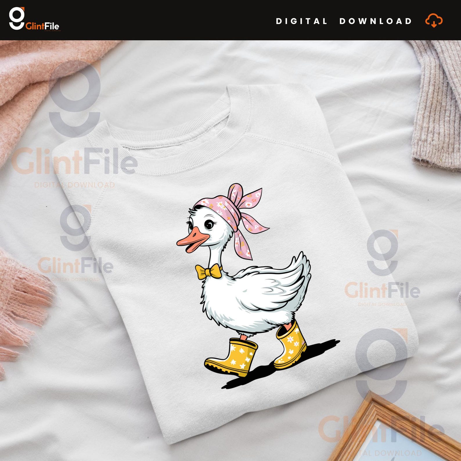 12 Cute Goose Clipart Bundle, Funny Goose Bundle, White Goose Clipart ...