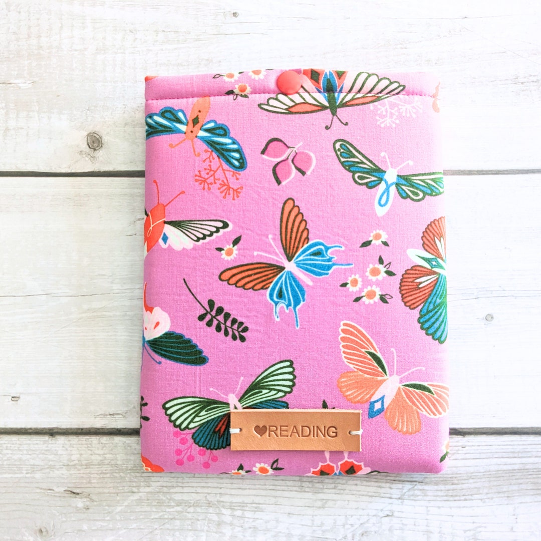 E-reader Padded Case With a Personalized Leather Name Tag, Kindle ...
