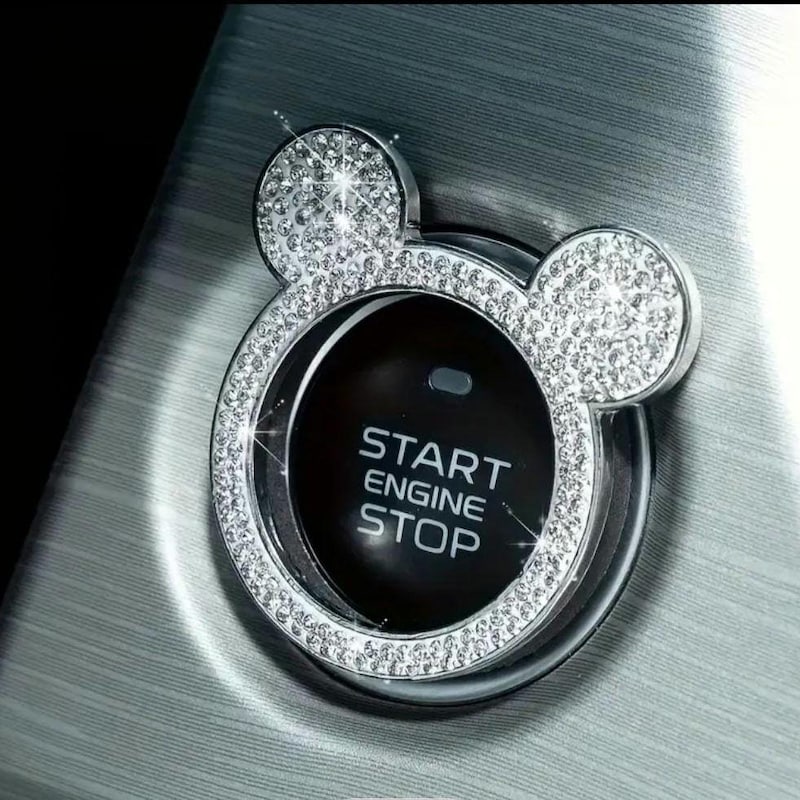 Car Button Ignition Cover - Etsy