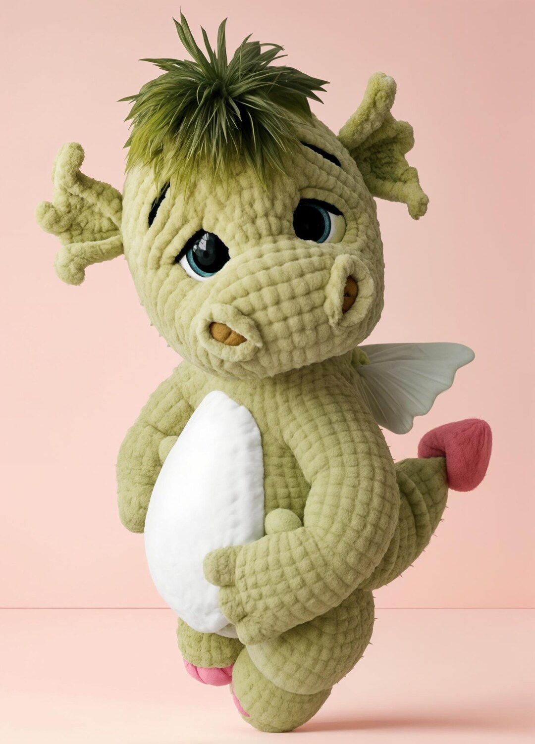 Crochet Patterns | Little Dragon Amigurumi Plush | PDF Tutorial ...