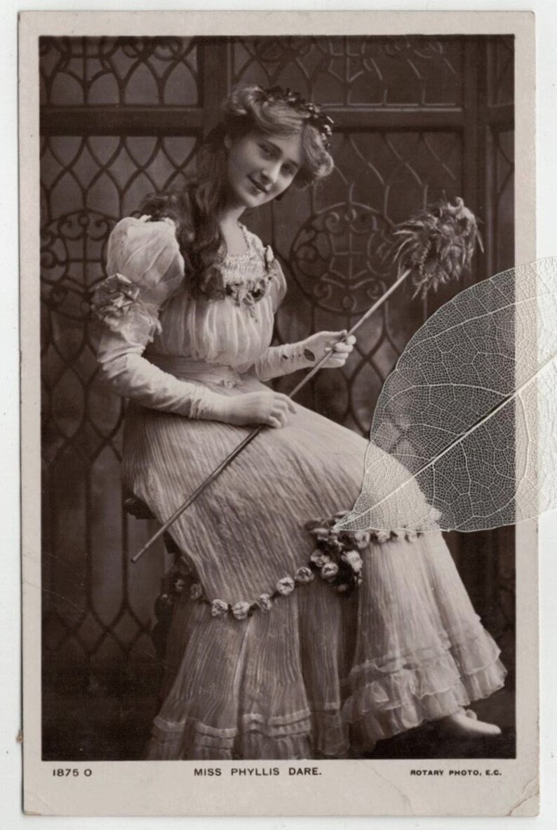 1905 PHYLLIS DARE 1890-1975 English Actress Antique Postcard please See Condition - Etsy