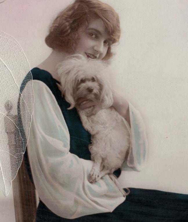 Mailed 1923 GENEVIÈVE FÉLIX 1901-1980 French Actress and Postcard Model ...