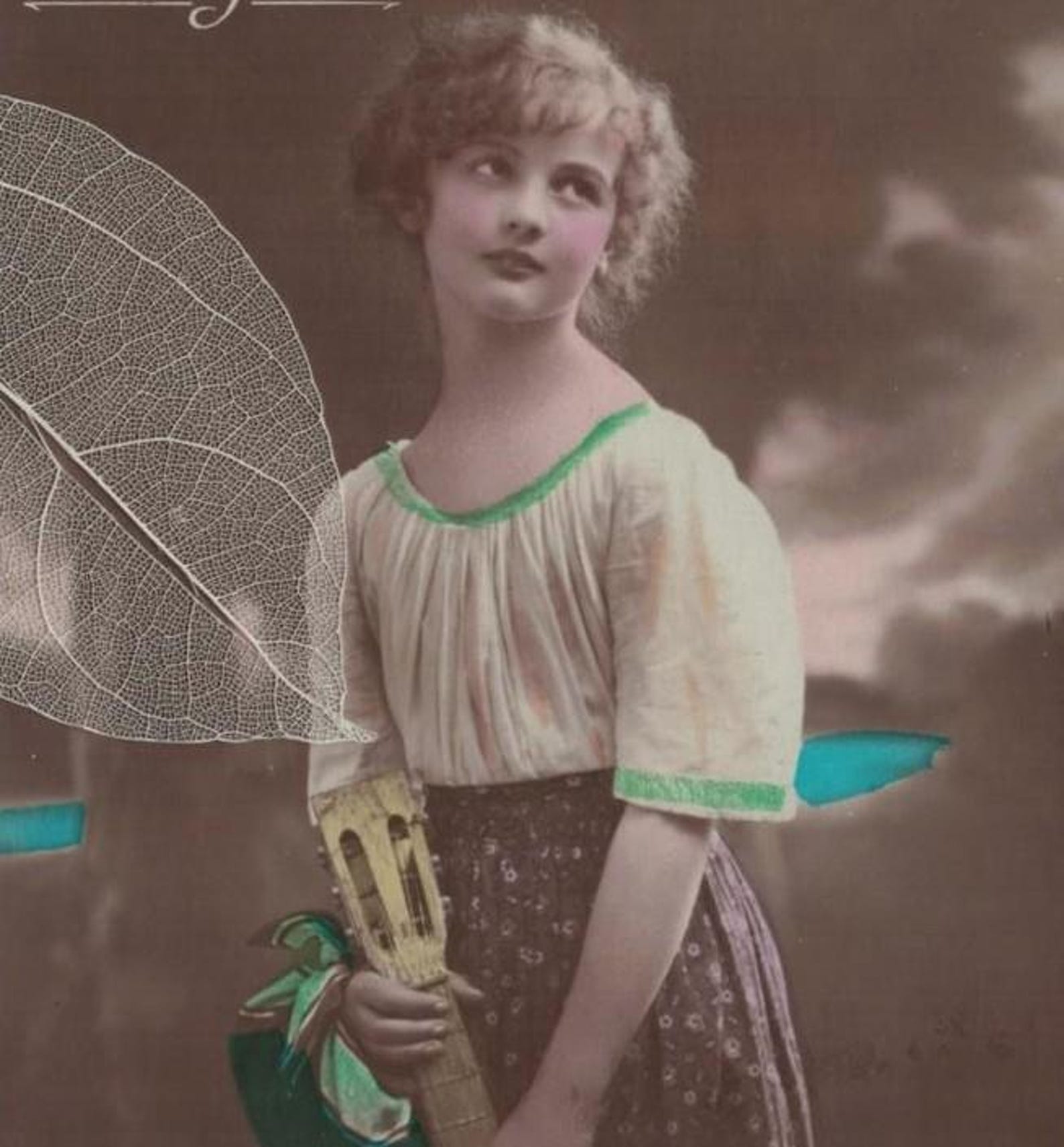 Mailed 1921 C 1910 Pretty Girl as Mignon Antique Postcard - Etsy