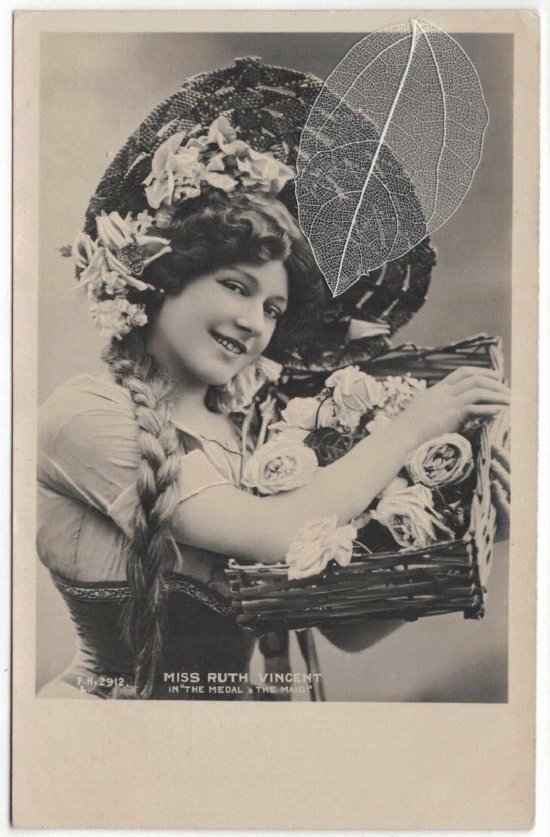 C 1905 RUTH VINCENT (1873-1955) English Actress as Merva Sunningdale in ...