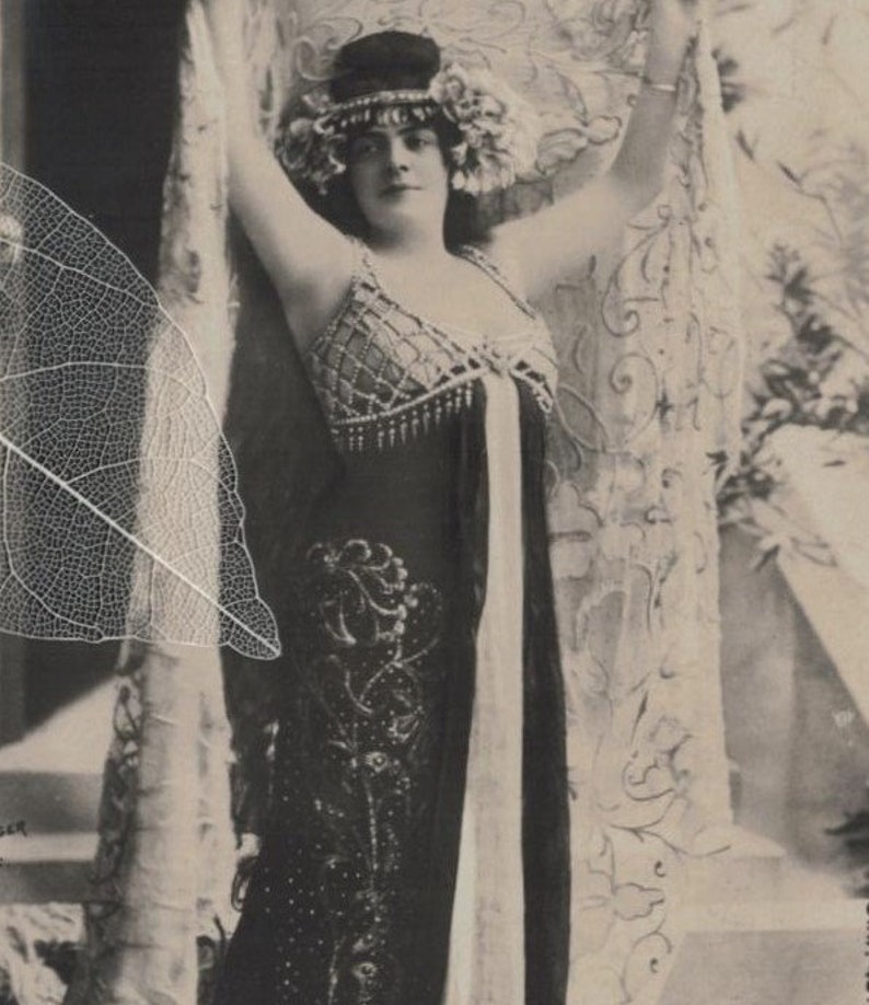 Pre 1905 MEYRIANNE HÉGLON 1867-1942 Belgian OPERA Singer in Theatrical ...