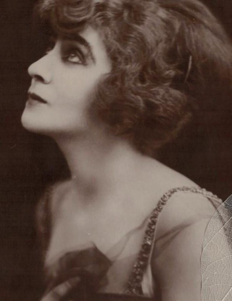 UNUSED 1910s SOAVA GALLONE 1880-1957 Early Italian Cinema Actress ...