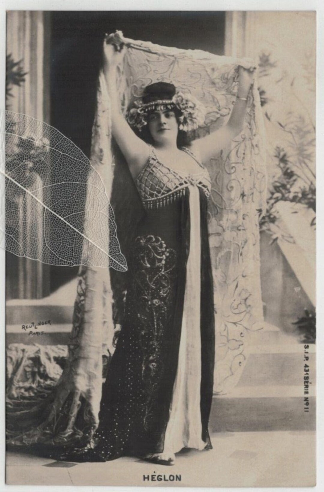 Pre 1905 MEYRIANNE HÉGLON 1867-1942 Belgian OPERA Singer in Theatrical ...