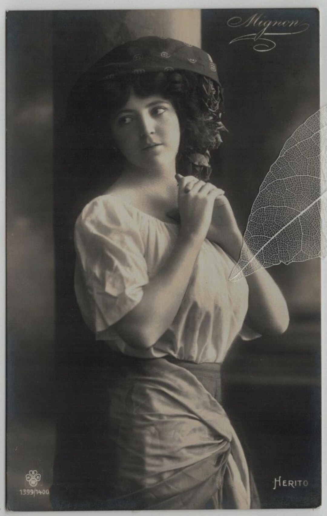 1909 Pretty Belle Epoque Stage Performer HERITO HERO in Gypsy Costume ...