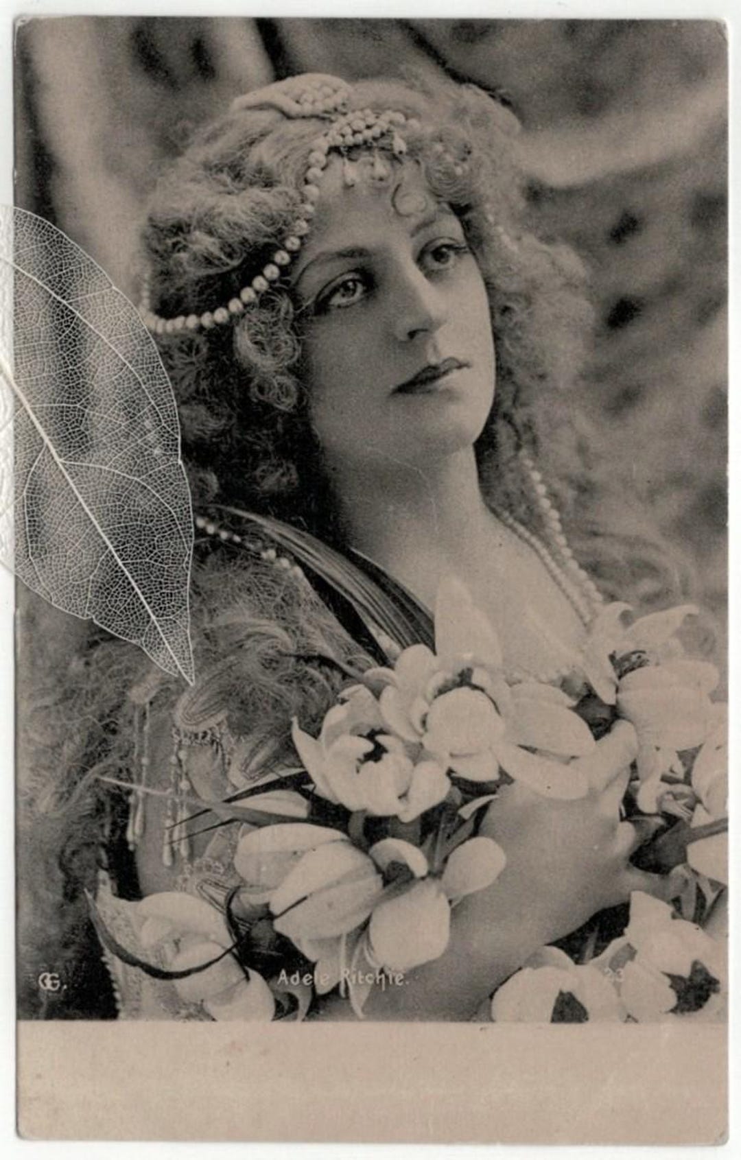 1902 ADELE RITCHIE (1874-1930) Tragic American Prima Donna of Comic ...