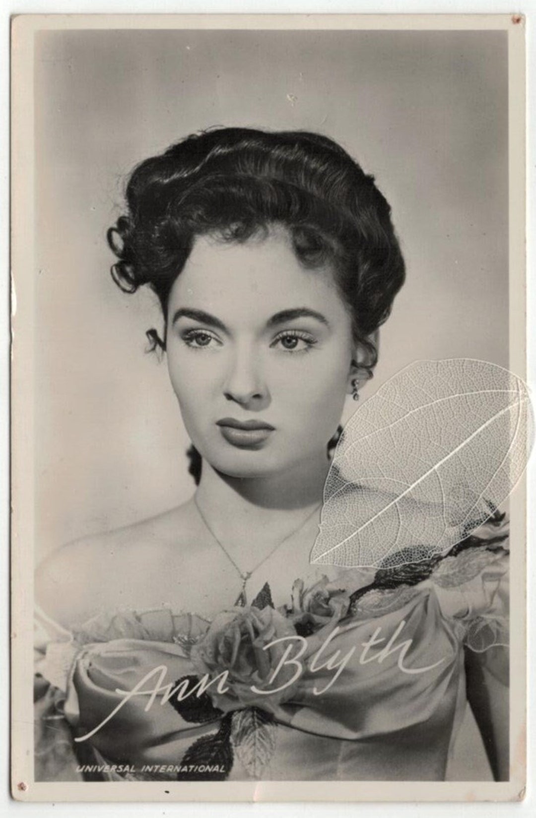 ANN BLYTH (1928-living) American Actress Antique Postcard (see ...