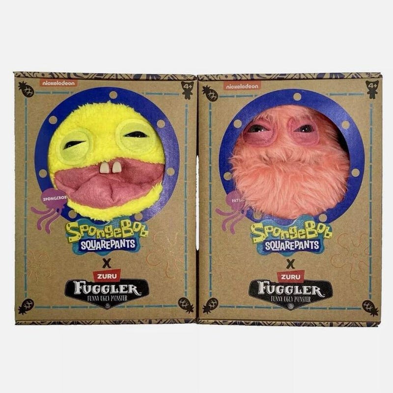 Fuggler Spongebob and Patrick - Etsy