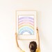 Rainbow Affirmations Wall Art, Pastel Positive Affirmations for Kids ...